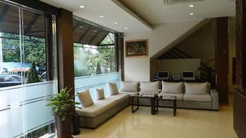 Sala de estar do lobby