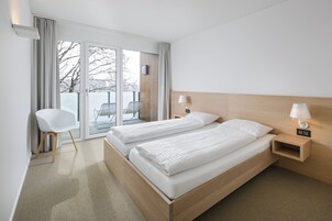 Suíte standard, 1 quarto | Cortinas blackout, Wi-Fi de cortesia, roupa de cama