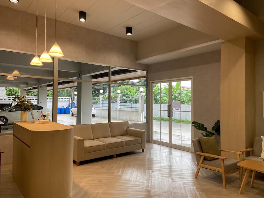 Sala de estar do lobby