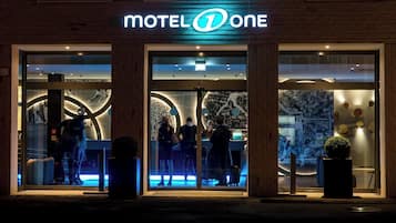 Entrada do alojamento