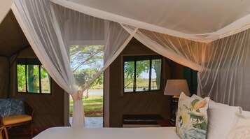 Safari Tent | Wi-Fi de cortesia, roupa de cama