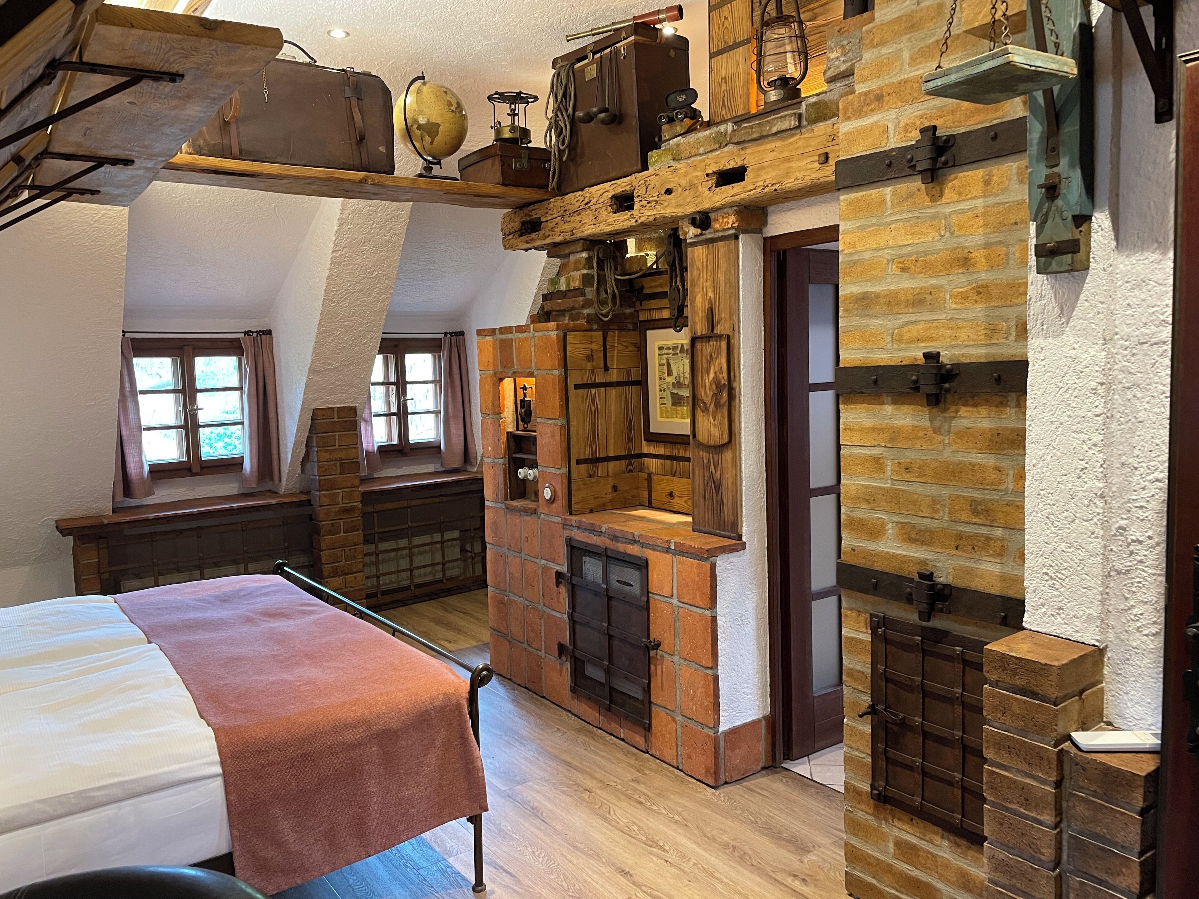 Quarto Duplo Superior, vista para o jardim