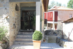 Entrada do alojamento