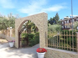 Entrada do alojamento