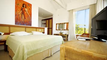 Quarto superluxo | 1 quarto, frigobar, cofres nos quartos, escrivaninha