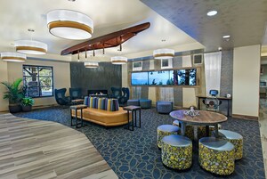 Sala de estar do lobby