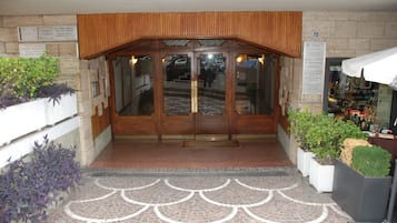 Entrada do alojamento