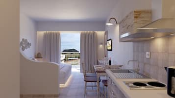 Superior Lux New Renovated With Panoramic View and free Airport shuttle (A/C Included) | Vista do quarto