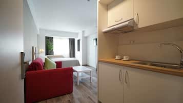 Quarto superior | Cozinha americana privada | Geladeira