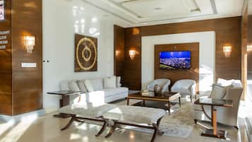 Sala de estar do lobby