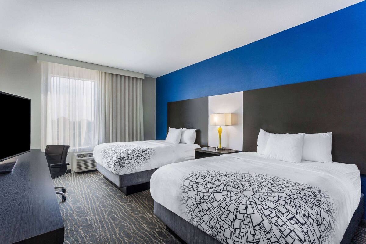 Roupa de alta qualidade, camas de colchão pillowtop, secretária