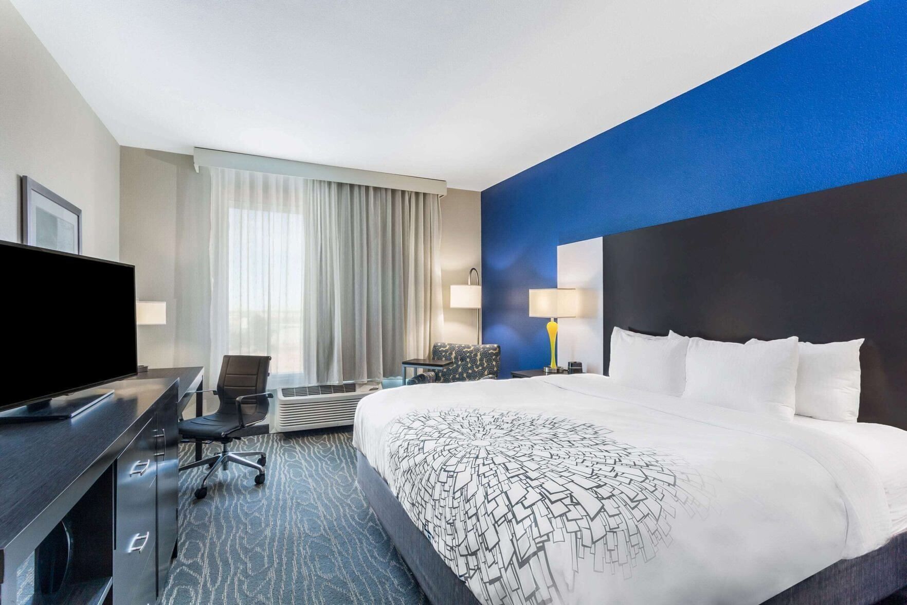 Roupa de alta qualidade, camas de colchão pillowtop, secretária 