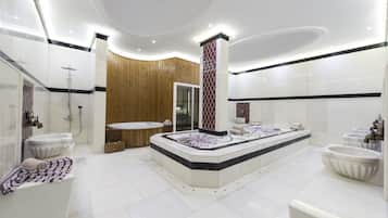 Banho turco/hammam, manicure e pedicure