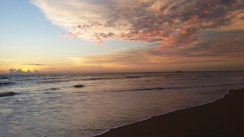 Perto da praia, mergulho