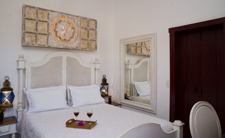 Quarto Duplo | Roupa de alta qualidade, minibar, cofre no quarto 