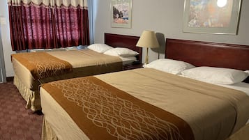 Quarto Standard, 2 camas queen-size | Secretária, Wi-fi grátis