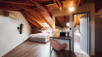 The Executive Attic Room | Cofre no quarto, quartos insonorizados, ferro/tábua de engomar