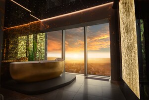 Apartamento empresarial | Área de estar