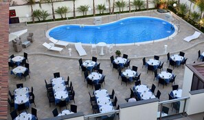 Área externa para banquete