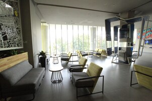 Sala de estar do lobby