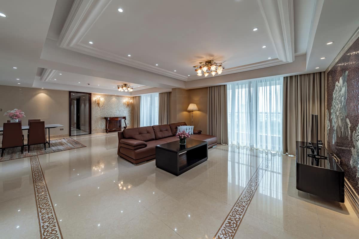 Apartamento Nobre | Sala de estar | Televisor