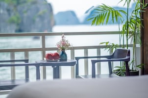 Suite Júnior, varanda | Vista para a praia ou o mar