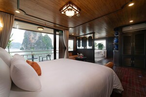 Suite Presidencial, varanda | 1 quarto, roupa de alta qualidade, camas de colchão pillowtop, minibar 