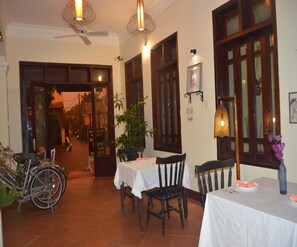 Entrada do alojamento