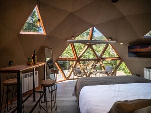 Bungalow Exclusivo | Cofre no quarto, cortinas/cortinados opacos