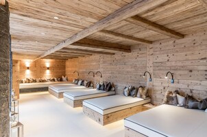 Sauna seca, sauna a vapor, tratamentos corporais, aromaterapia