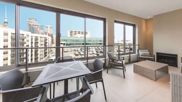 Cobertura, 3 quartos | 3 quartos, frigobar, cofres nos quartos, escrivaninha