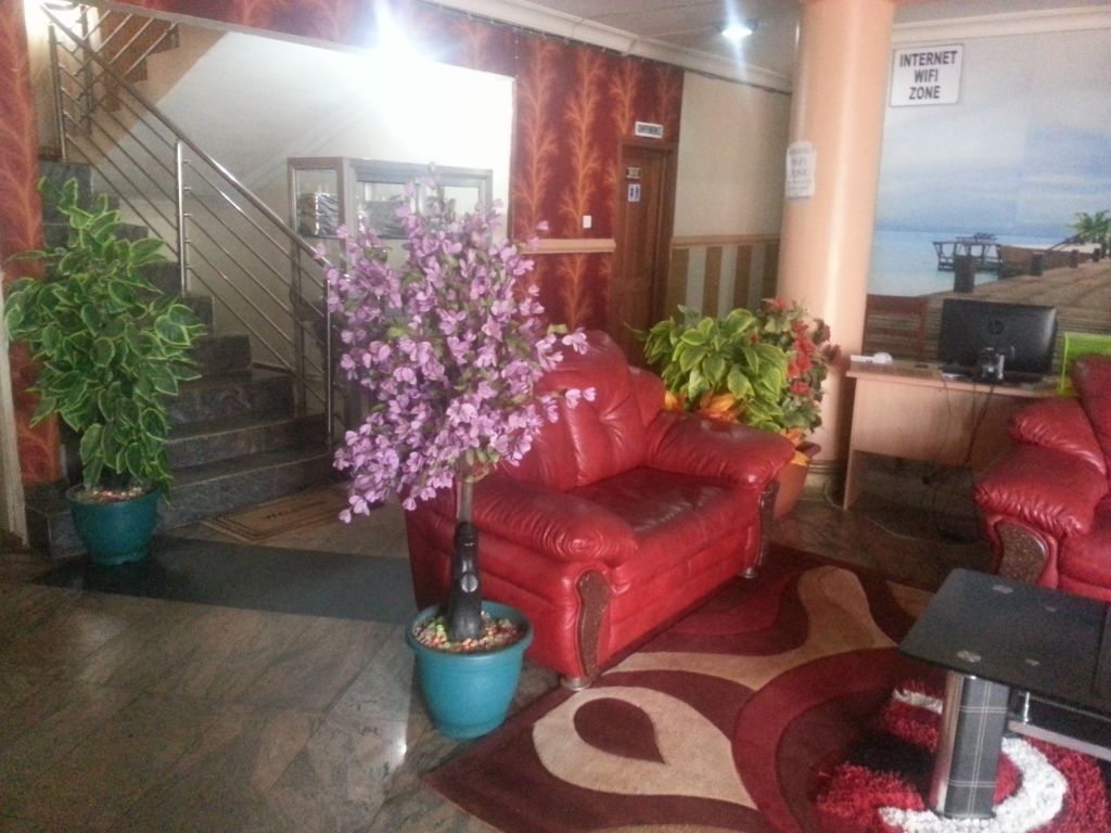 Sala de estar do lobby