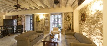 Sala de estar do lobby