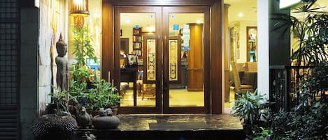 Fachada da propriedade