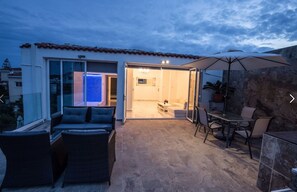 Apartamento superluxo, 3 quartos, banheira de imersão (Terrace, 7) | Vista da sacada