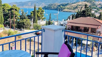 Estúdio, vista para o mar | Terraço/pátio interior