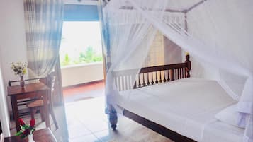 1 quarto, roupas de cama premium, cofres nos quartos