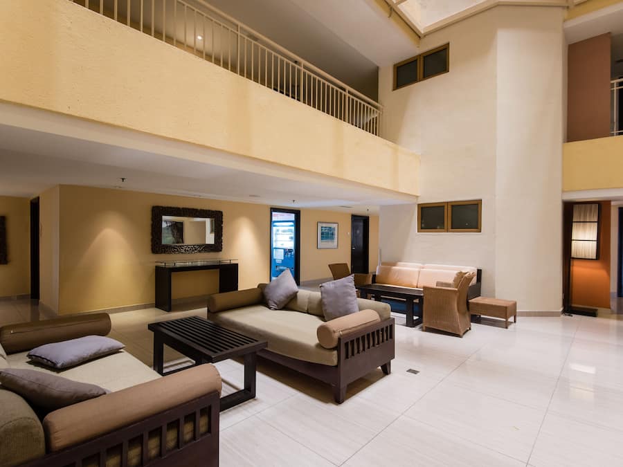 Sala de estar do lobby