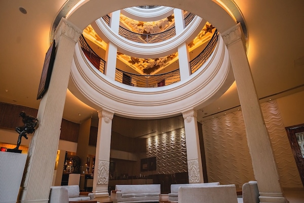 Sala de estar do lobby