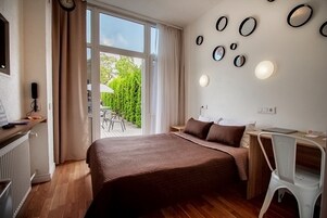 Quarto Duplo Standard (Air-Conditioned) | Roupa hipoalergénica, minibar, com decoração personalizada 