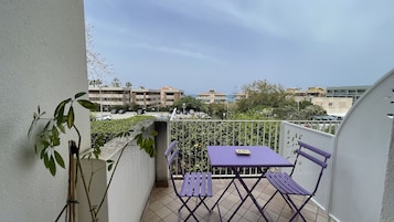 Quarto casal superior, sacada | Terraço/pátio