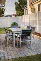 Apartamento executivo, 2 quartos | Terraço/pátio