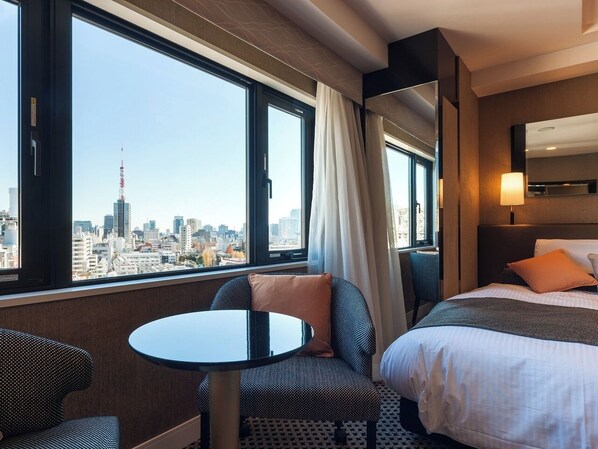 Quarto Twin, não fumadores | Vista para a cidade