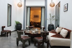 Sala de estar do lobby