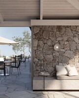 Bar à beira da piscina