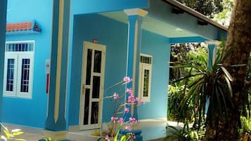Quarto standard, vista para o jardim | Terraço/pátio