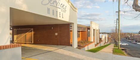 Entrada da propriedade