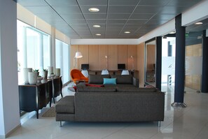 Sala de estar do lobby