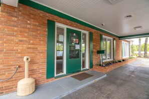 Entrada do alojamento