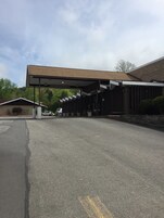 Entrada do alojamento